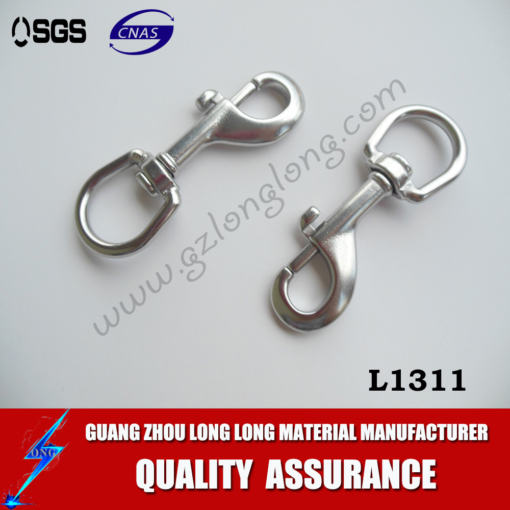 Metal Spring Clip Snap Hook For Bag